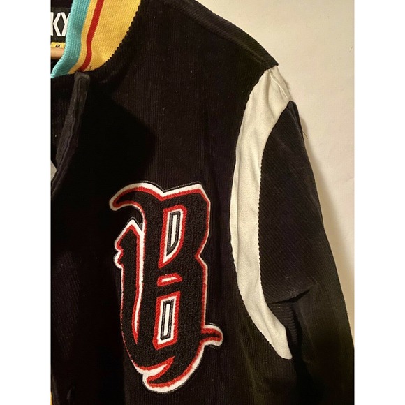 Bkys | Jackets & Coats | Bkys Black Keys Corduroy Letterman Jacket ...